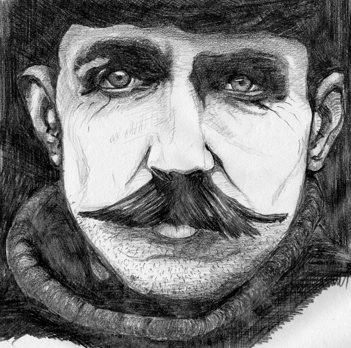 Moustache man – Shiel Yule